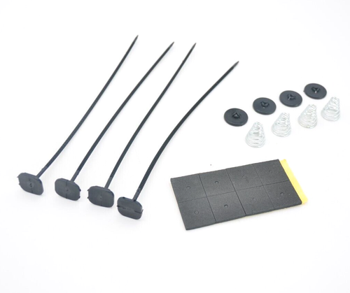 US 4SET AUTOMOTIVE ELECTRIC FAN ZIP-TIE STRAP COMPLETE RADIATOR FIN ...