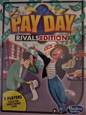 Hasbro Gaming PAY DAY! Rivals Edition 2-Players Ages 8+ NEW Sealed | eBay