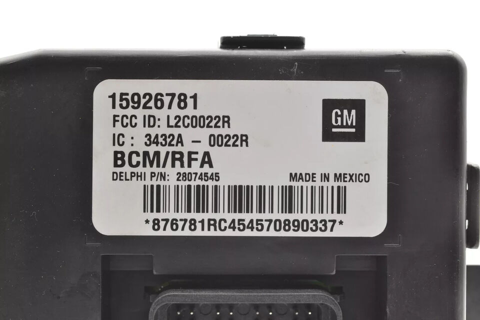 06-08 Chevrolet Colorado GMC Canyon Hummer H3 Body Control Module BCM ...