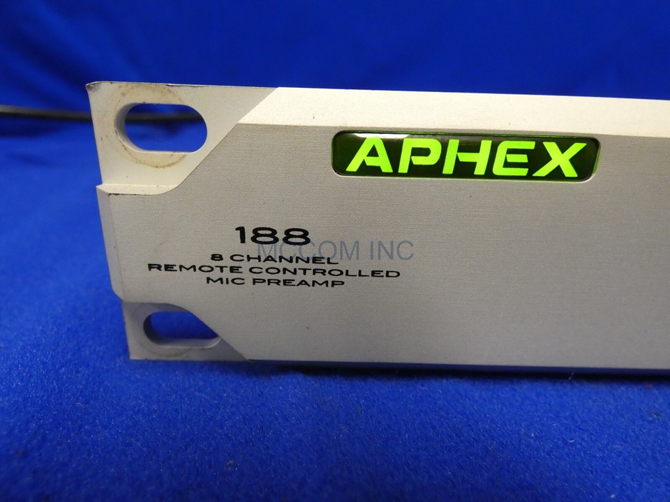 Aphex 188 8 Channel Remote Controlled Microphone Preamp | eBay