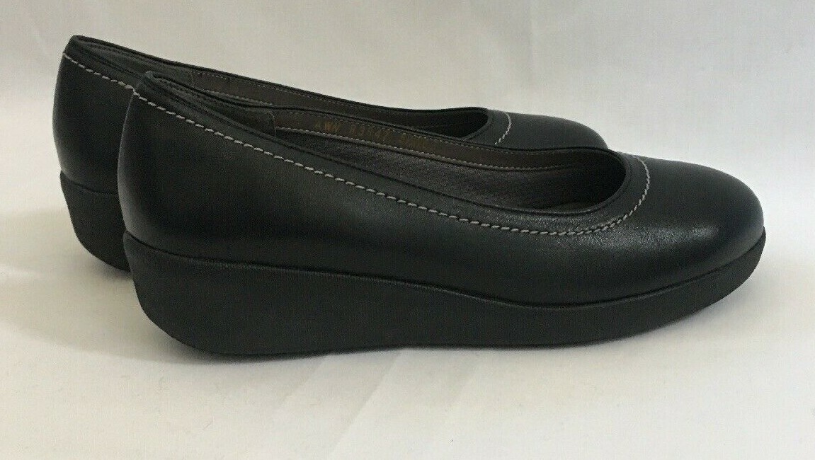 Vainer Womens Comfort Shoes Brown Italian Leather Slip On Loafers Sz 5 ...