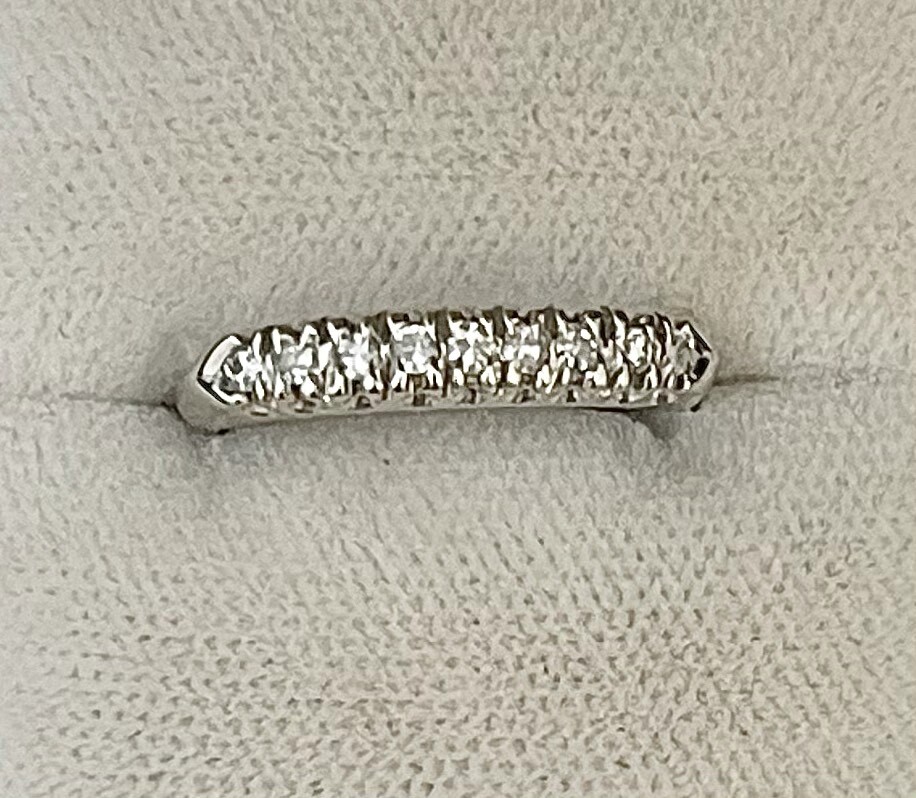 1920s Unique Intricate Design SWG Diamonds Ring $5K A… - Gem