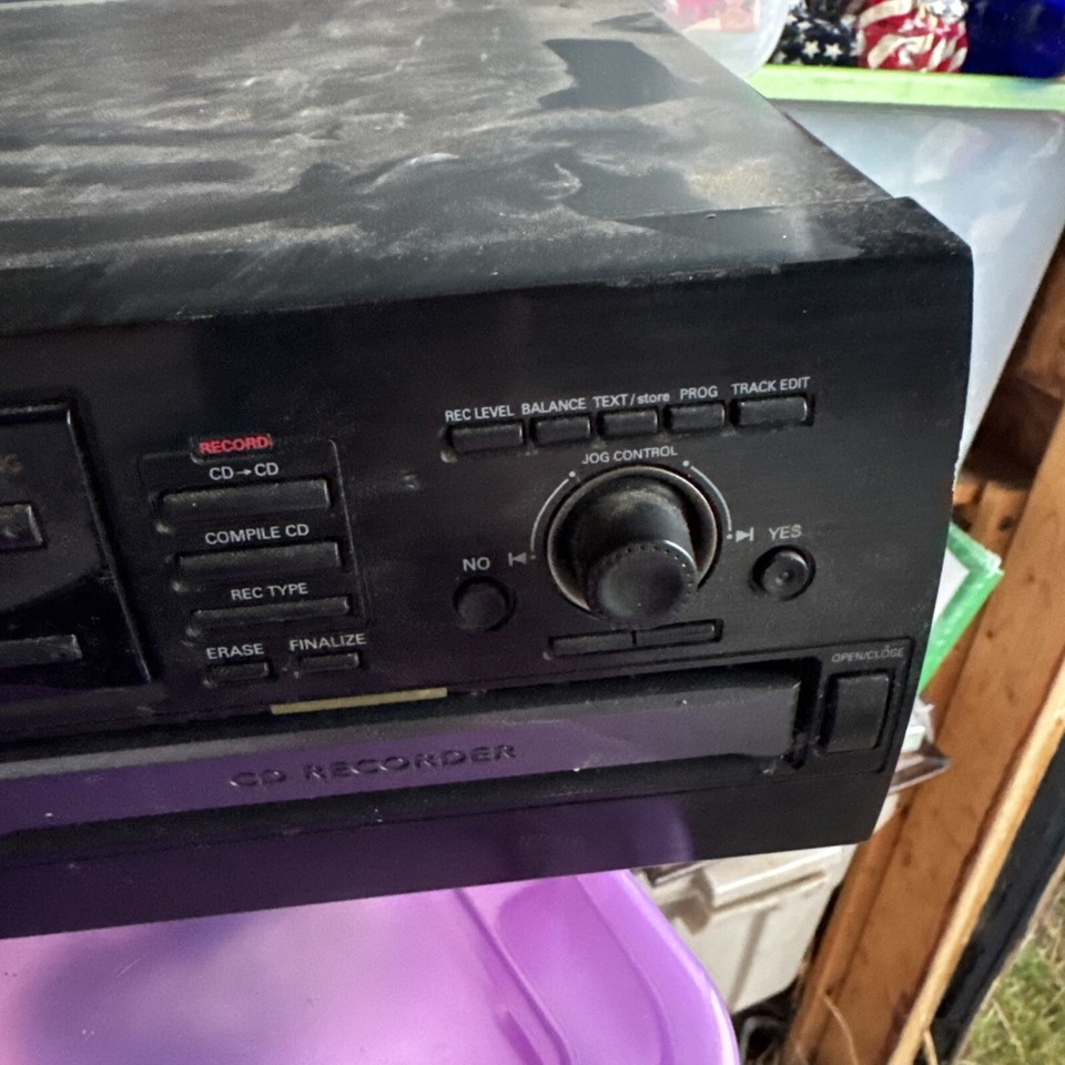 Philips CDR785 3-CD Changer Integrated Dubbing CD Recorder CD-R/RW ...
