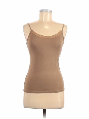 Halogen Women Brown Tank Top M | eBay