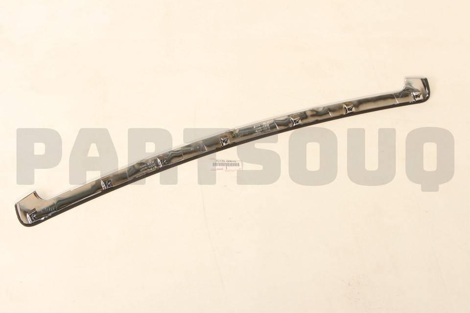 7577060010 Genuine Toyota MOULDING ASSY, HOOD, FRONT 75770-60010 | eBay