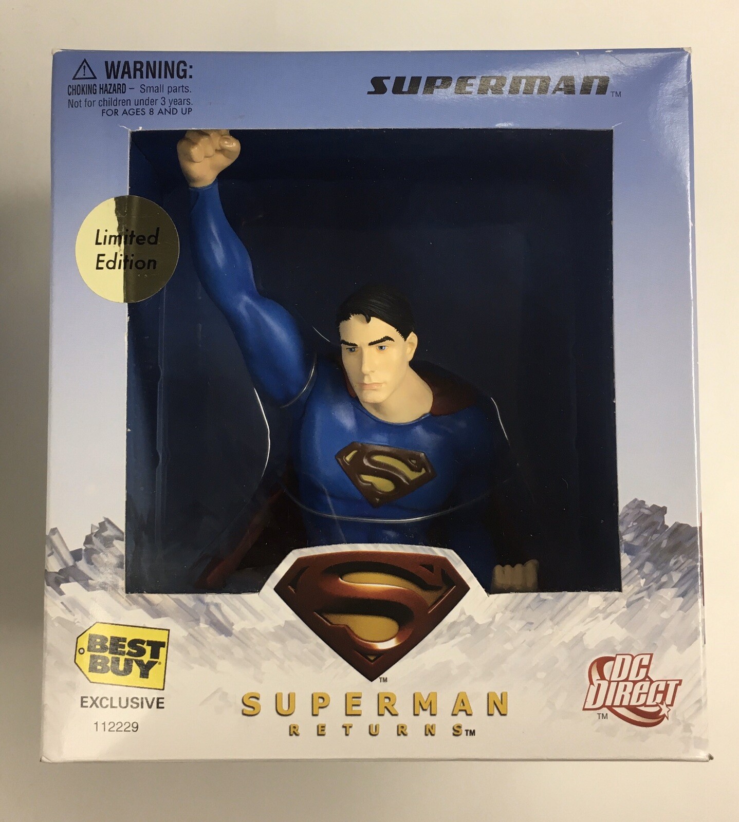Superman DC Direct Superman Returns Exclusive Bust Sealed Figure | eBay
