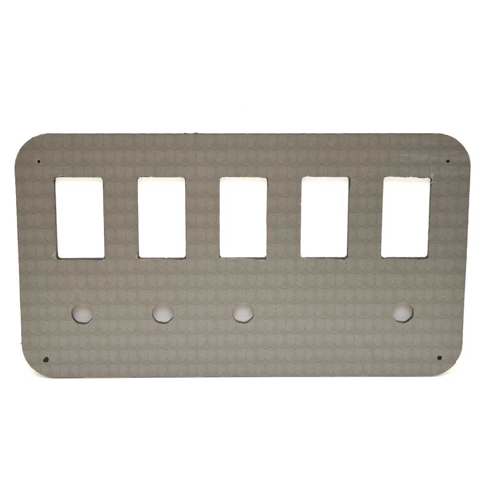 Rinker Boat Blank Switch Panel 7345-2374 | 7 7/8 x 4 3/8 Inch Silver | eBay