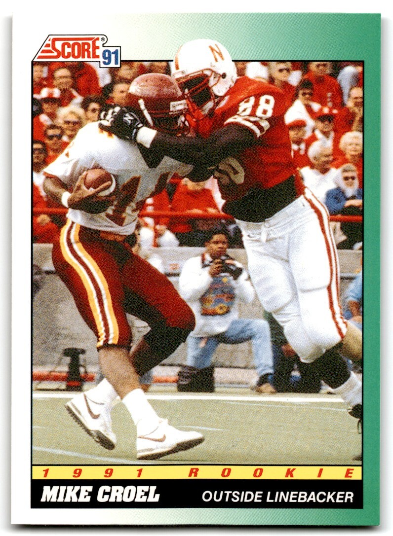 1991 Score Mike Croel Rookie Nebraska Cornhuskers #315 | eBay
