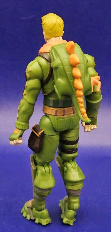 2018 Epic Games Fortnite Solo Mode REX 4” Figure w Lizard Backpack NO ...