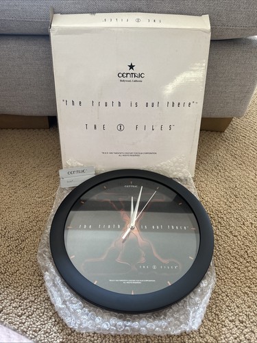 The Truth Is Out There - The X Files Wall Clock 1995- Centric NOS | eBay