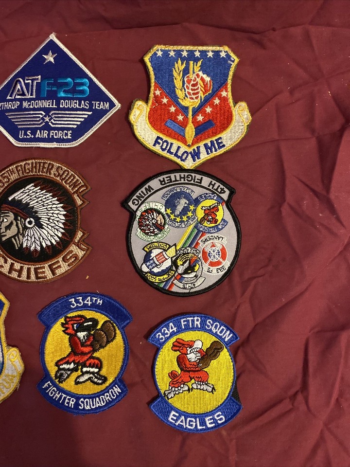 10 USAF Patches Military United States Air Force | eBay