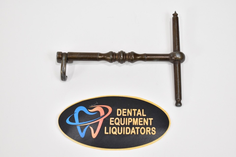 Antique Dental Key Style Tooth Extraction Instrument Vintage Collectors ...