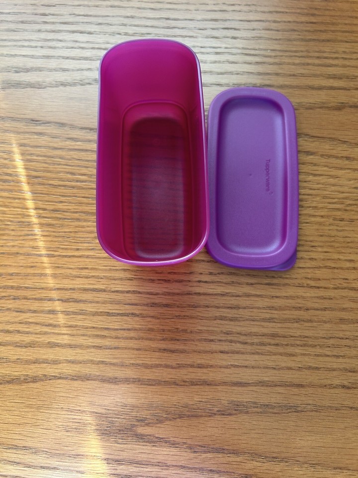Tupperware Basic Bright Mini Rectangle Snack Container NEW | eBay