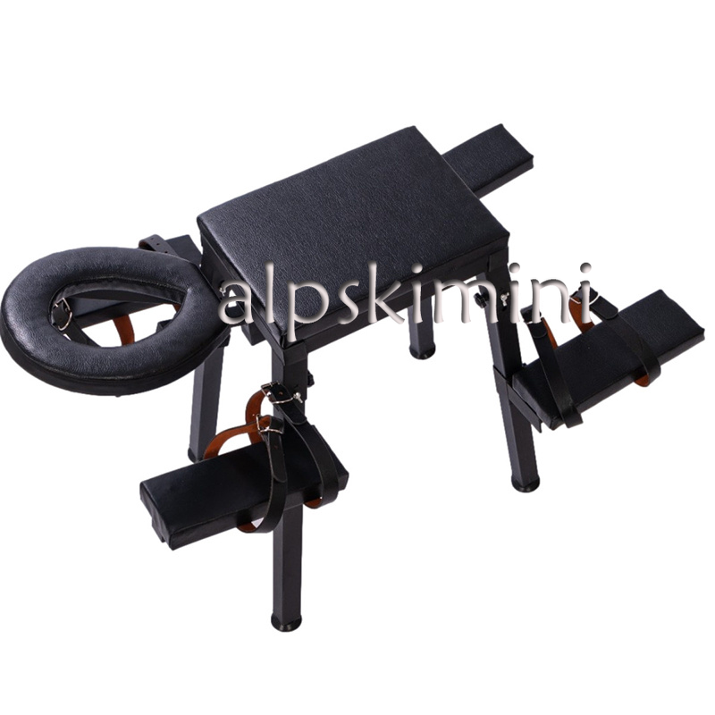 Stainless Steel Metal Position Training Chair Restraints Handcuffs ...