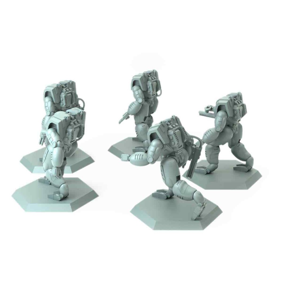 Roc Protomechs Miniature Compatible with Battletech MWO | eBay