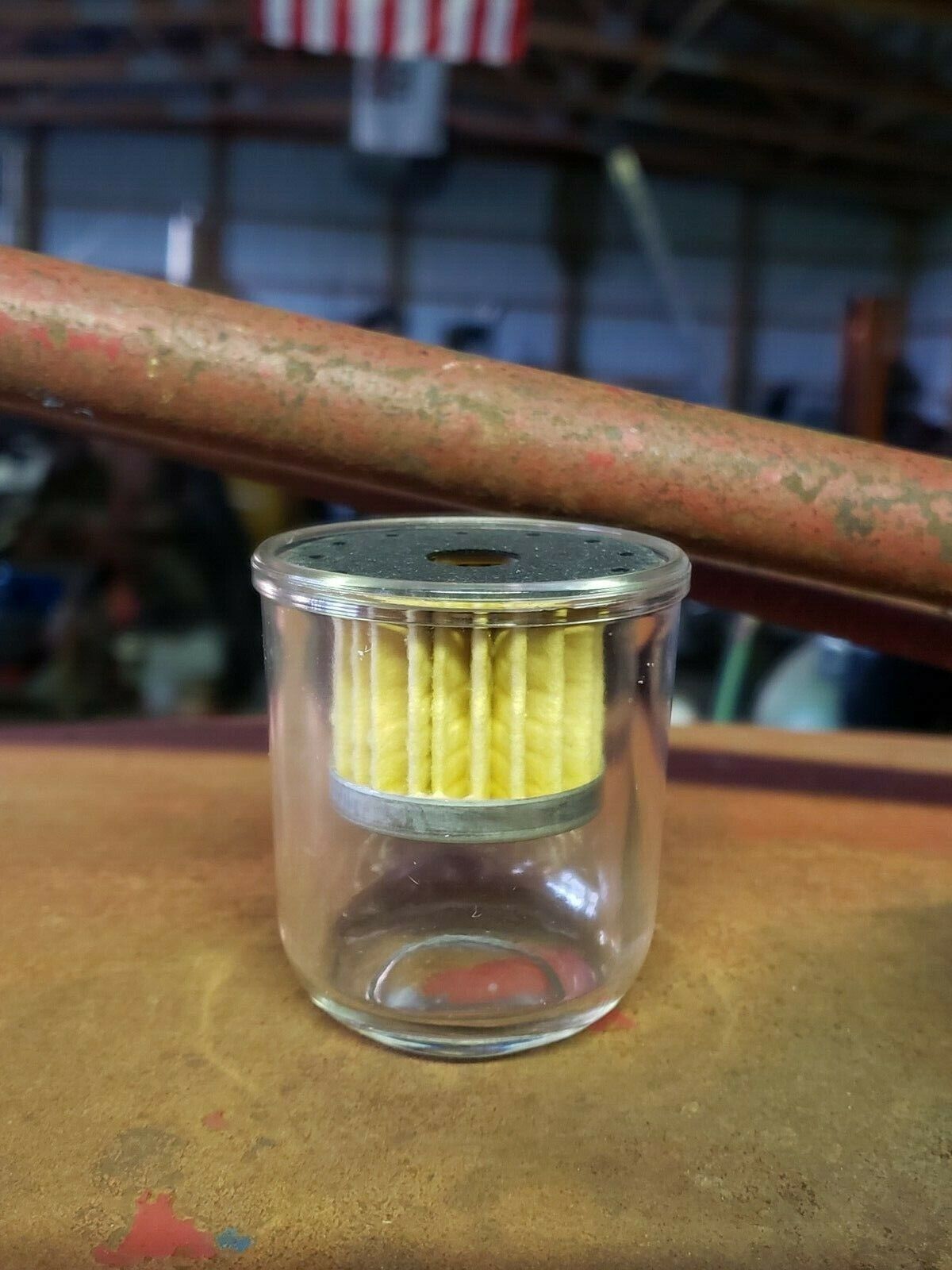 Farmall A B C H M Super 200 300 350 450 560 Sediment Bowl Bulb Fuel ...