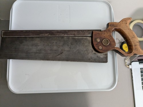 Old Henry Disston & Sons Philadelphia Cast-Steel Hand Saw 12'' | eBay