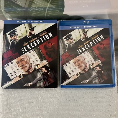 The Exception Blu ray Slipcover A24 Drama Action Lily James Jai ...