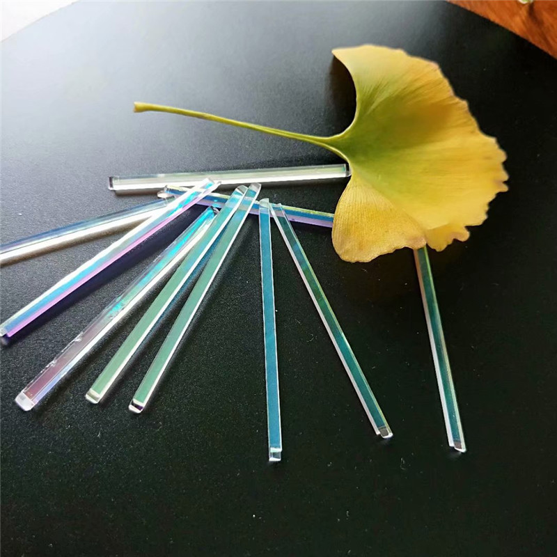 20pcs Defective Long Prism Optical Glass Physics Decorative Prism for ...