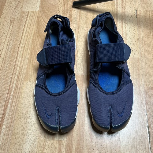 Nike Air Rifts Navy Blue 454441 401 Split Toe Trainers - UK Size 10 | eBay