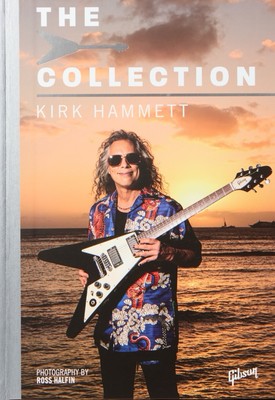 KIRK HAMMETT SIGNED THE COLLECTION GIBSON GUITAR DELUXE BOOK ...