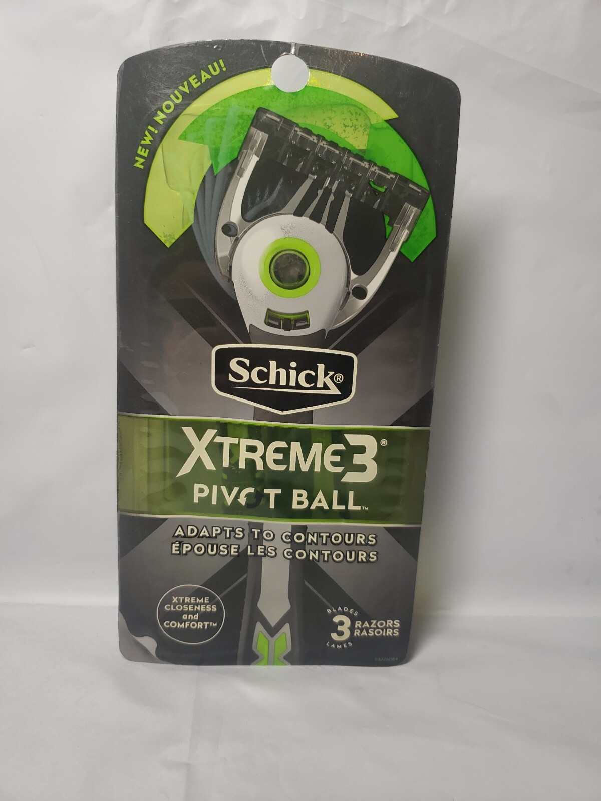 NEW SCHICK XTREME 3 PIVOT BALL RAZOR, 3 BLADES, 3 PACK RAZORS | eBay