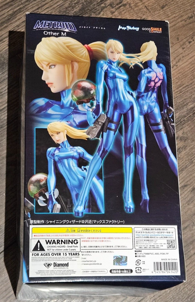 Good Smile Company Max Factory Figure Metroid Other M Samus Aran Zero ...