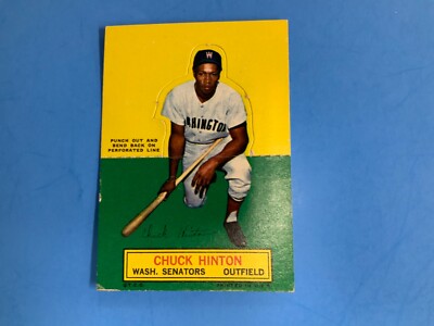 1964 TOPPS STAND-UPS CHUCK HINTON SENATORS EX+ *27 | eBay
