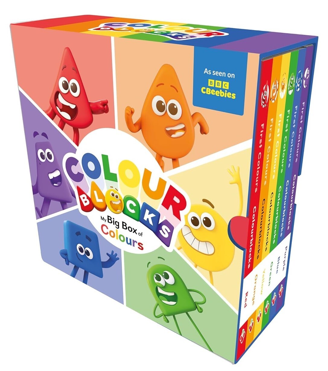 Colourblocks: My Big Box of Colours 6 Books Collection Set - Ages 3-6 ...