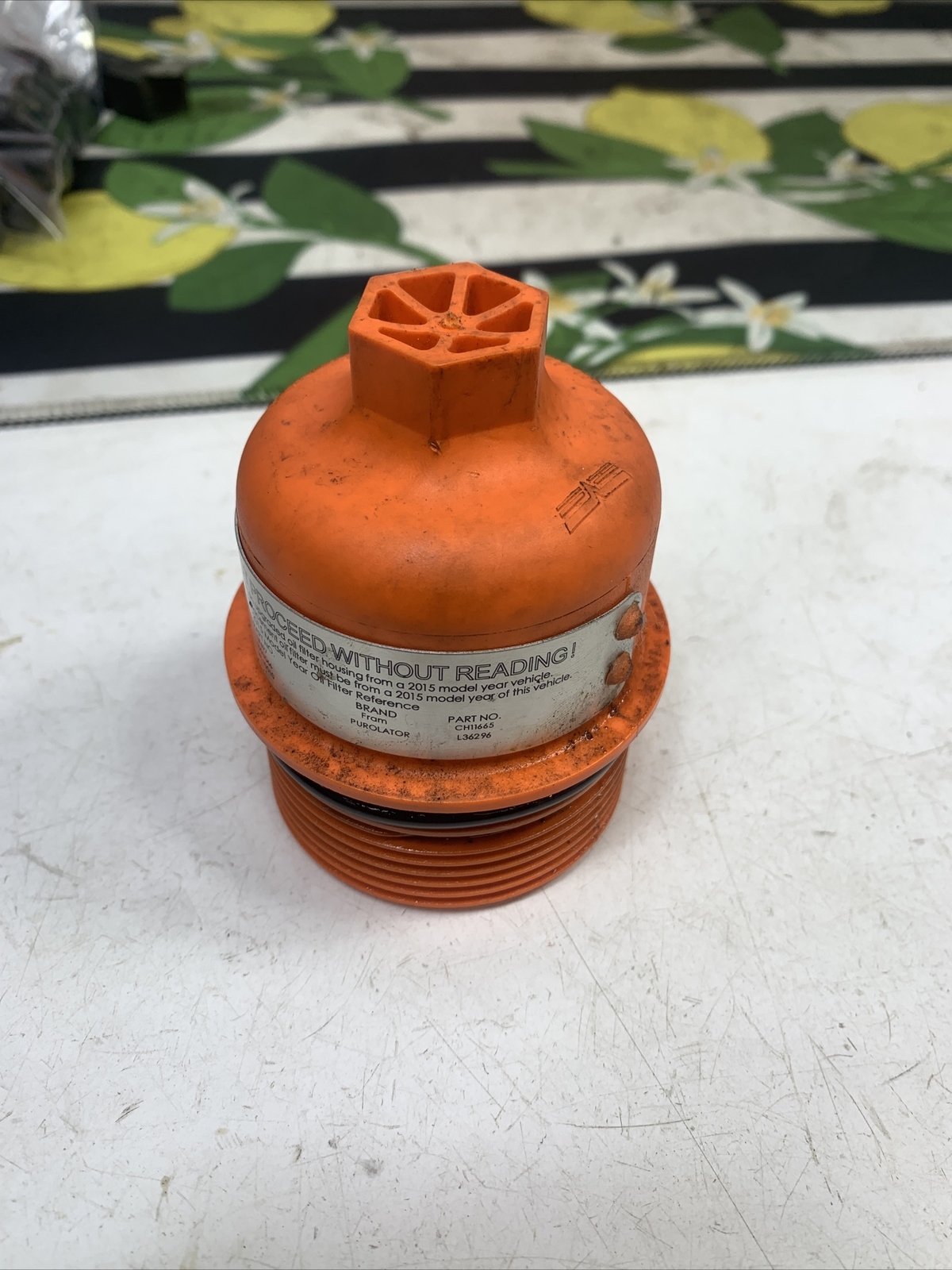 Oil Filter Housing Cap Jeep Wrangler Town And Country 3.6L Pentastar ...