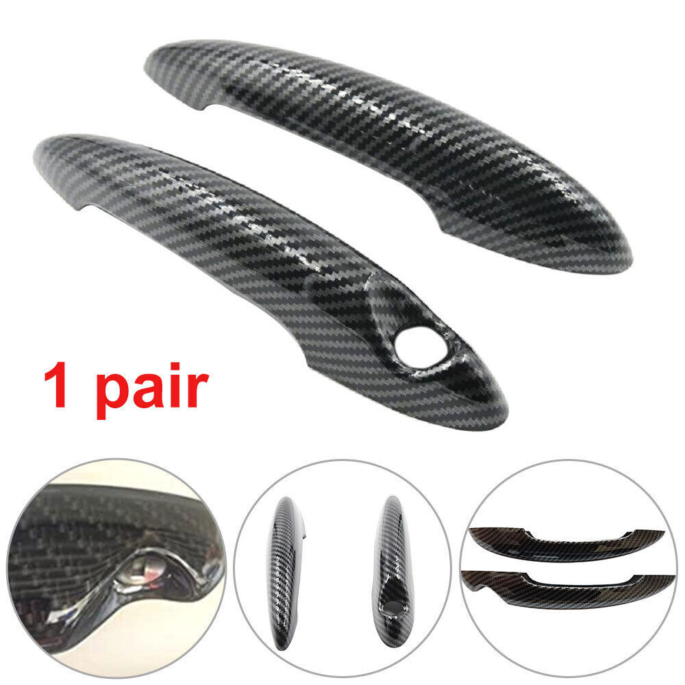 For MINI Cooper S R50 R52 R55 R56 R59 R61 Carbon Fiber Door Handle ...