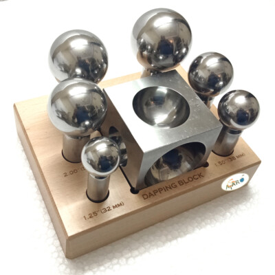 Dapping Doming 6Pc Punch Set, 32-63mm (Extra Large) Punches & Jumbo ...