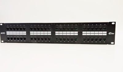 OCC DCC4888/25V01 Patch Panel 48-Port Cat5 Cat 5 2U Telco TBX-REV K | eBay