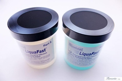 CASTALDO LiquaFast ICE RTV SILICONE JEWELRY LIQUID MOLDING RUBBER ...