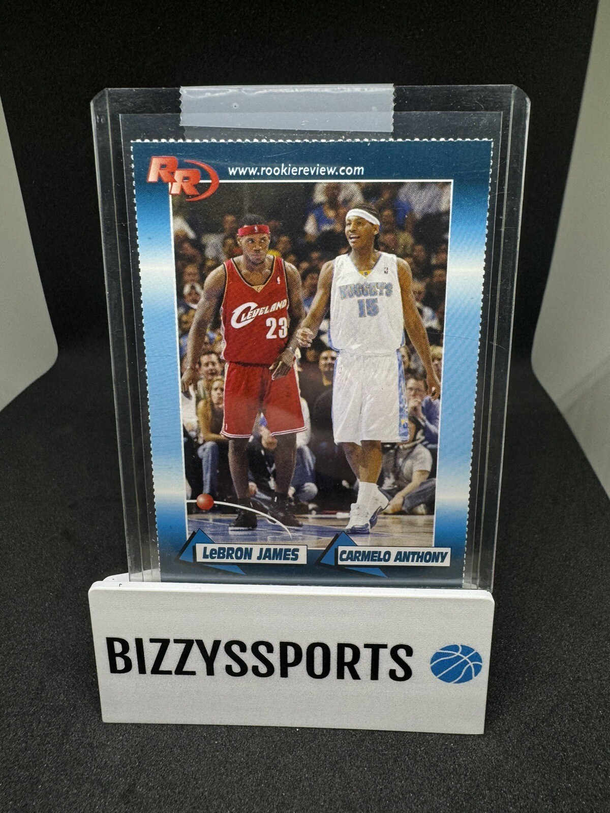 2003-04 Lebron James Carmelo Anthony Rookie Review #92 RC Cavaliers ...