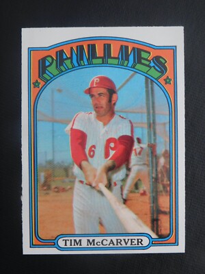 1972 Topps Baseball Card #139 Tim McCarver (NM+) | eBay