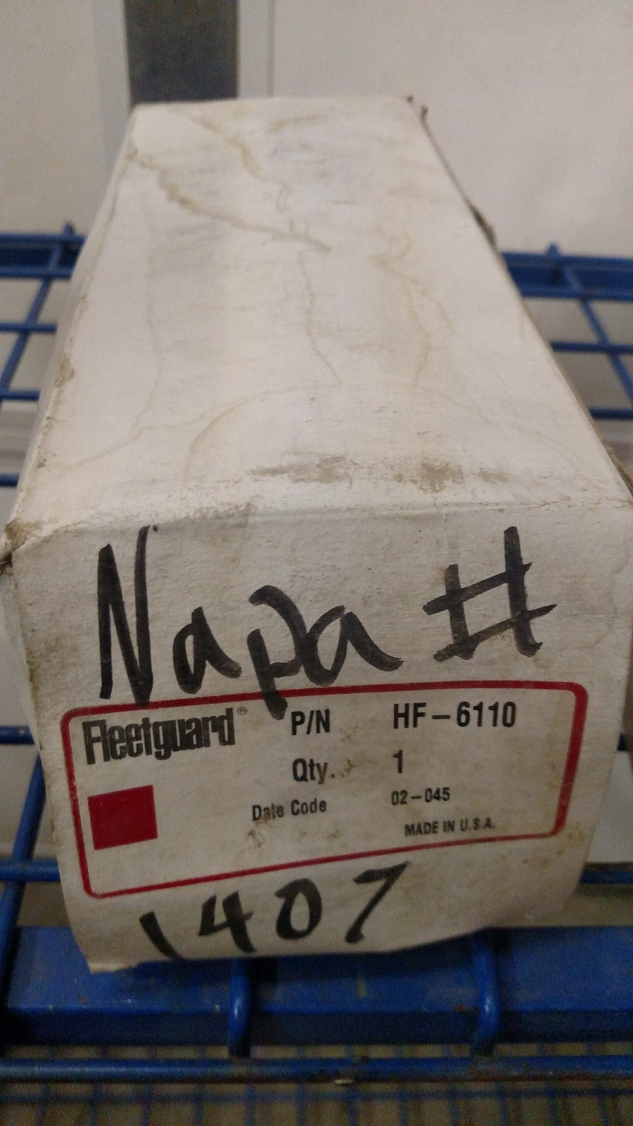 FILTERS Fleetguard Cummins Hydraulic Filter - HF6110 for sale online | eBay