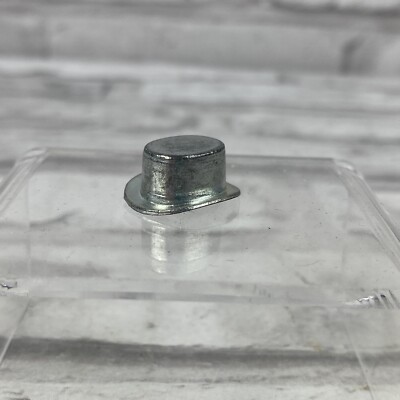 Monopoly Hat Top Hat Replacement Metal Pewter Game Piece | eBay