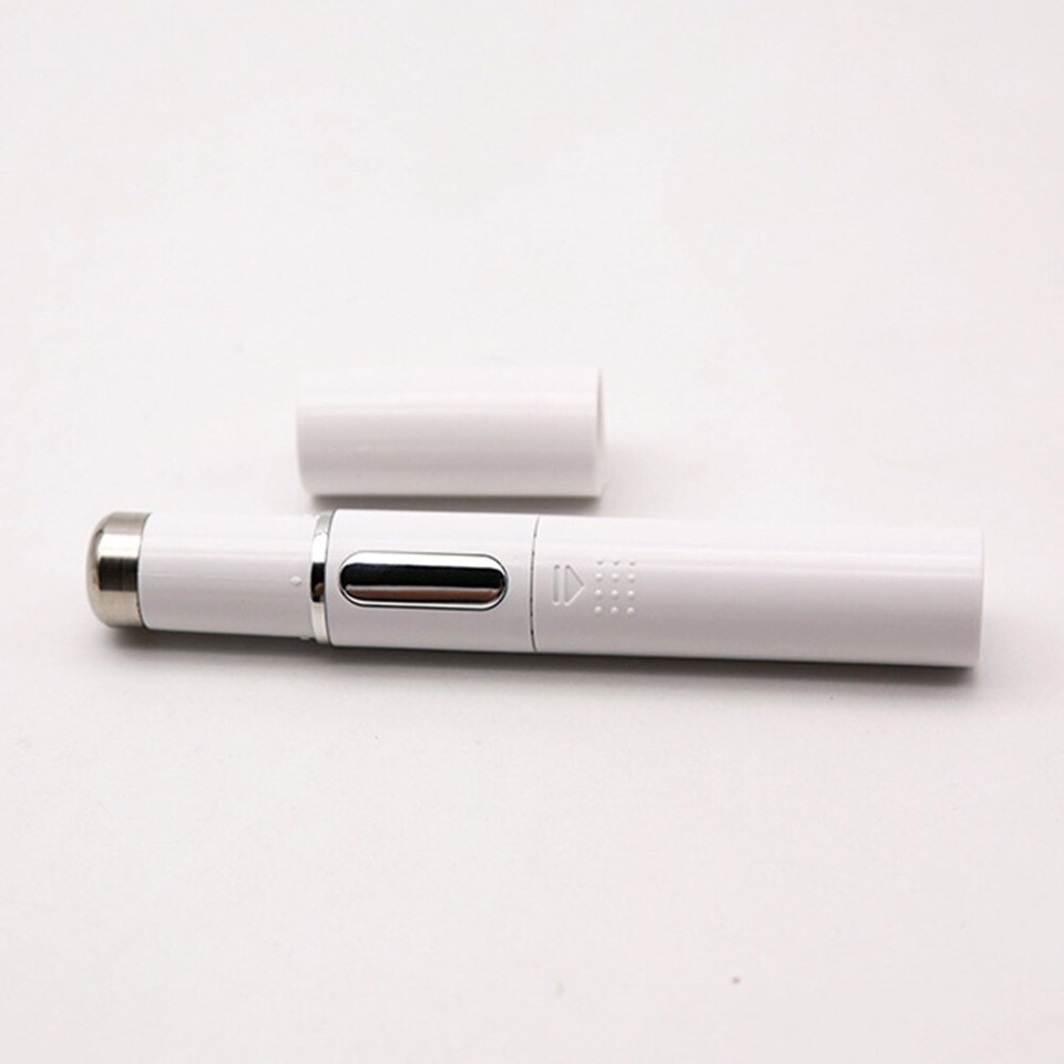 Blue Light Acne Pen Eye Massager for Dark Circles Eye Bags Puffiness ...