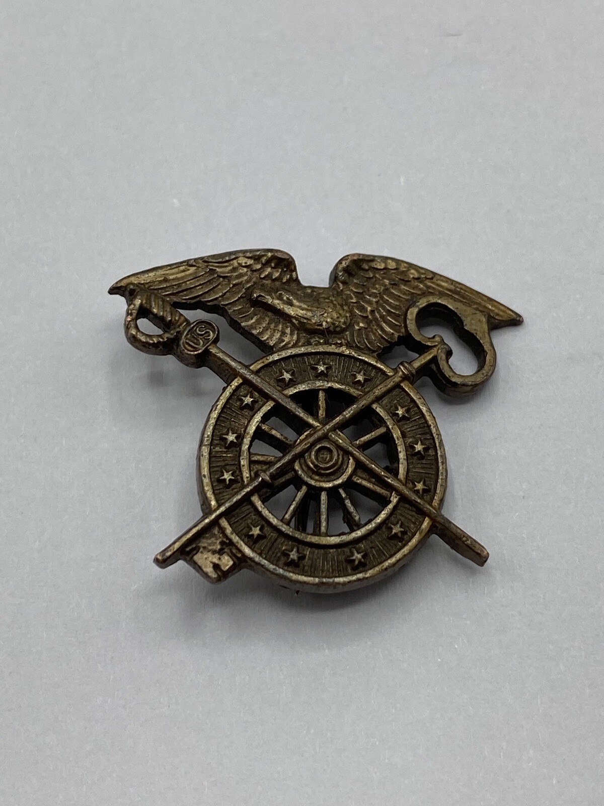 Vintage US Army Military Quartermaster Corps Insignia pin Marked ...