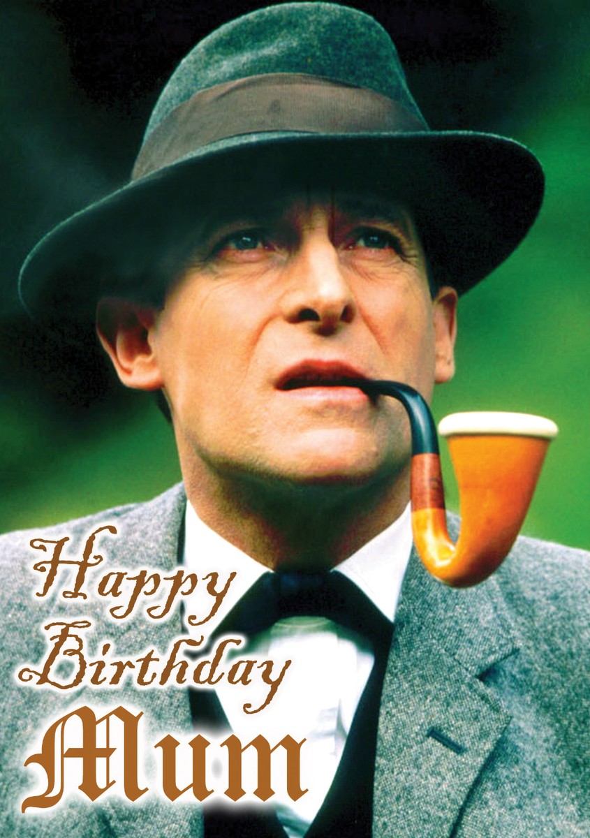 Sherlock Holmes Birthday Card