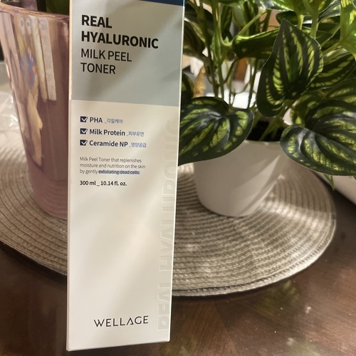 Wellage Real Hyaluronic Milk Peel Toner 300ml Moisturizing K-Beauty | eBay