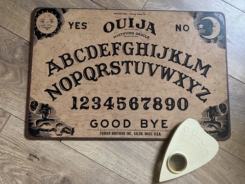Vintage Ouija Board William Fuld Mystifying Oracle with Planchette | eBay