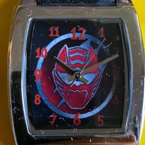 Disney Store Exclusive Power Rangers Jungle Fury Red Ranger Wrist Watch ...