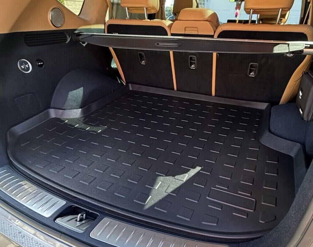 Rear Trunk Floor Cargo Liner Tray Mat Pad for Genesis GV80 5 & 4 Seats ...