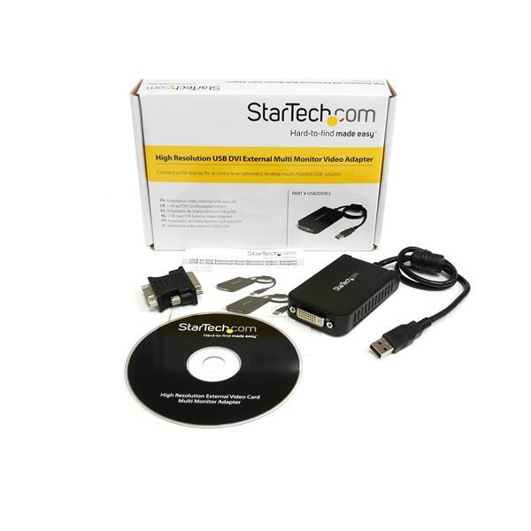 STARTECH USB to DVI External Video Card Multi Monitor Adapter – 1920x1200 | eBay