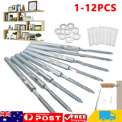 Concealed Floating Hidden Shelf Support Pins Bracket Masonry Walls ...