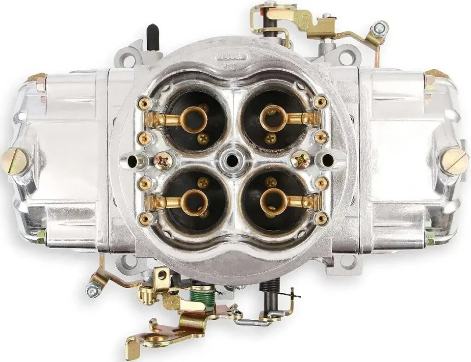 HOLLEY ALUMINUM STREET HP CARBURETOR,950 CFM,POLISHED,4150, MECH SEC | eBay