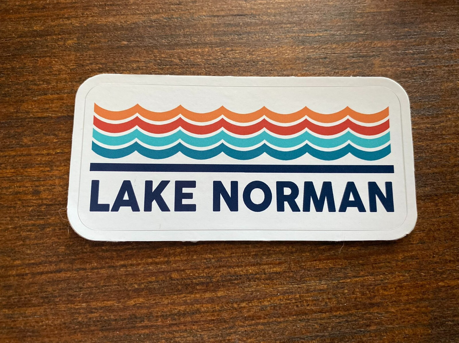Lake Norman LKN Retro Wave Decal High Quality Vinyl Sticker | eBay