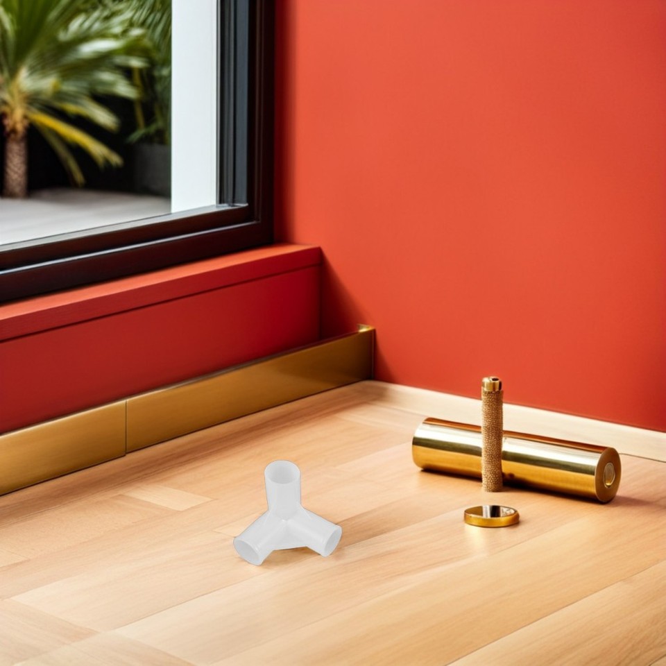 10pcs Closet Rod Joint Connectors - 3-Way Rod Link Coupling Connector ...